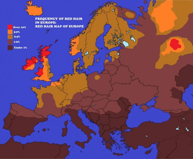 Three Possible Locations for a Redhead Homeland - Big Think