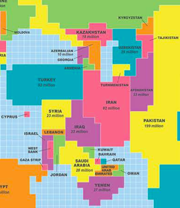 A Map of Countries Contributing Most, and Least, to Earth's (Over ...