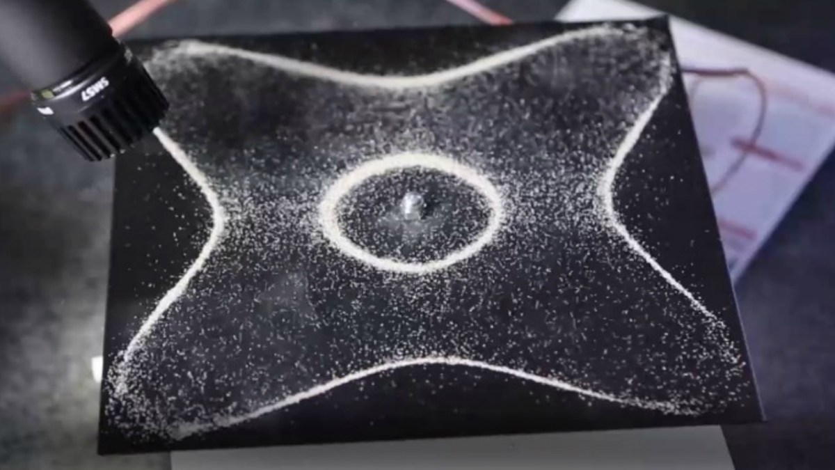 "Cymatics" Music Video Explores the Visualization of Audio Frequencies ...