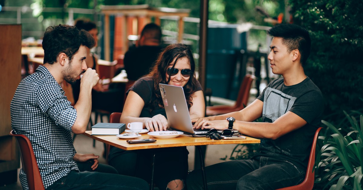 The trick to getting stuff done? Do stuff around other people. - Big Think