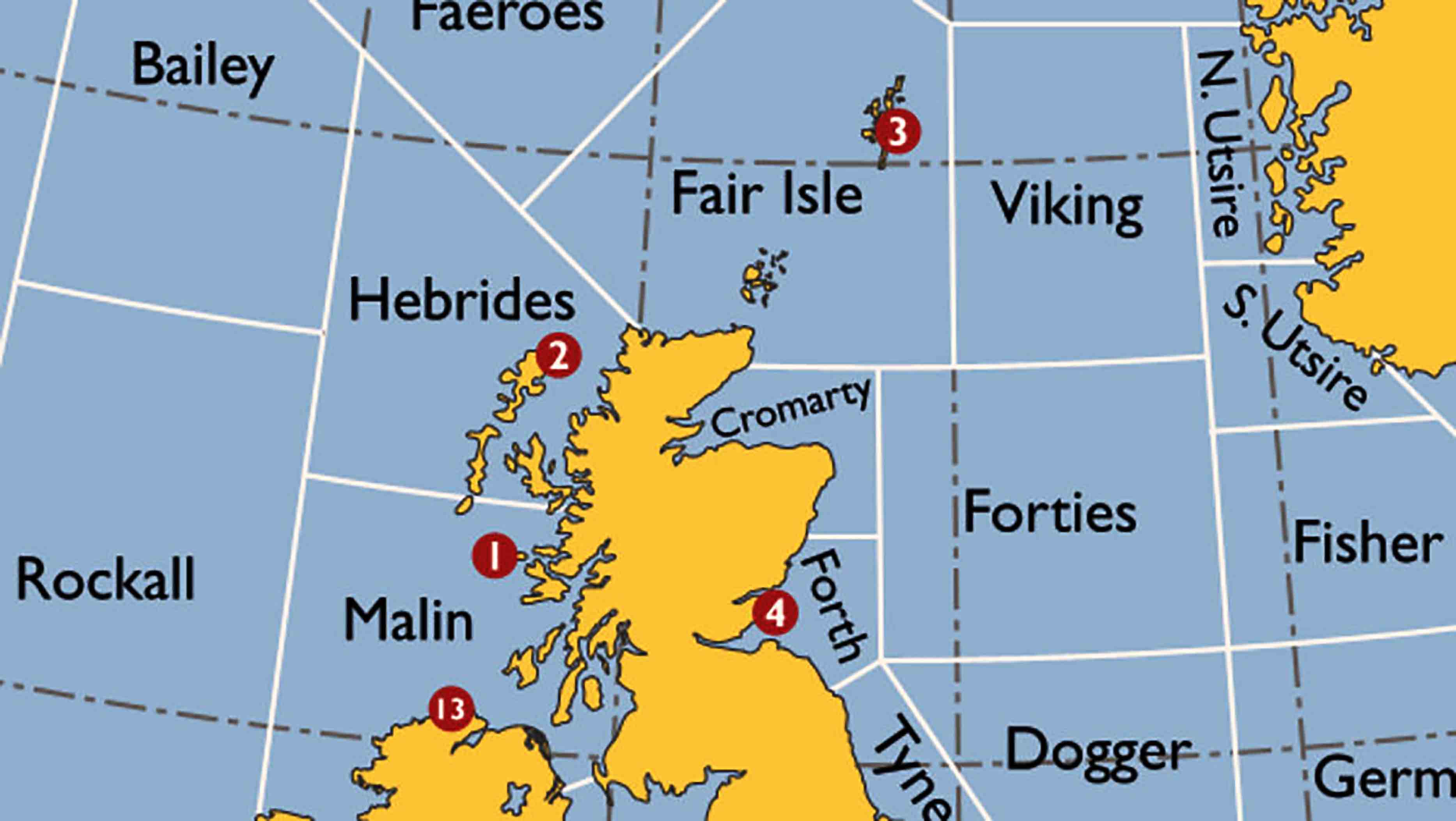 The Shipping Forecast: a Map of Britain's Splendid Isolation - Big Think