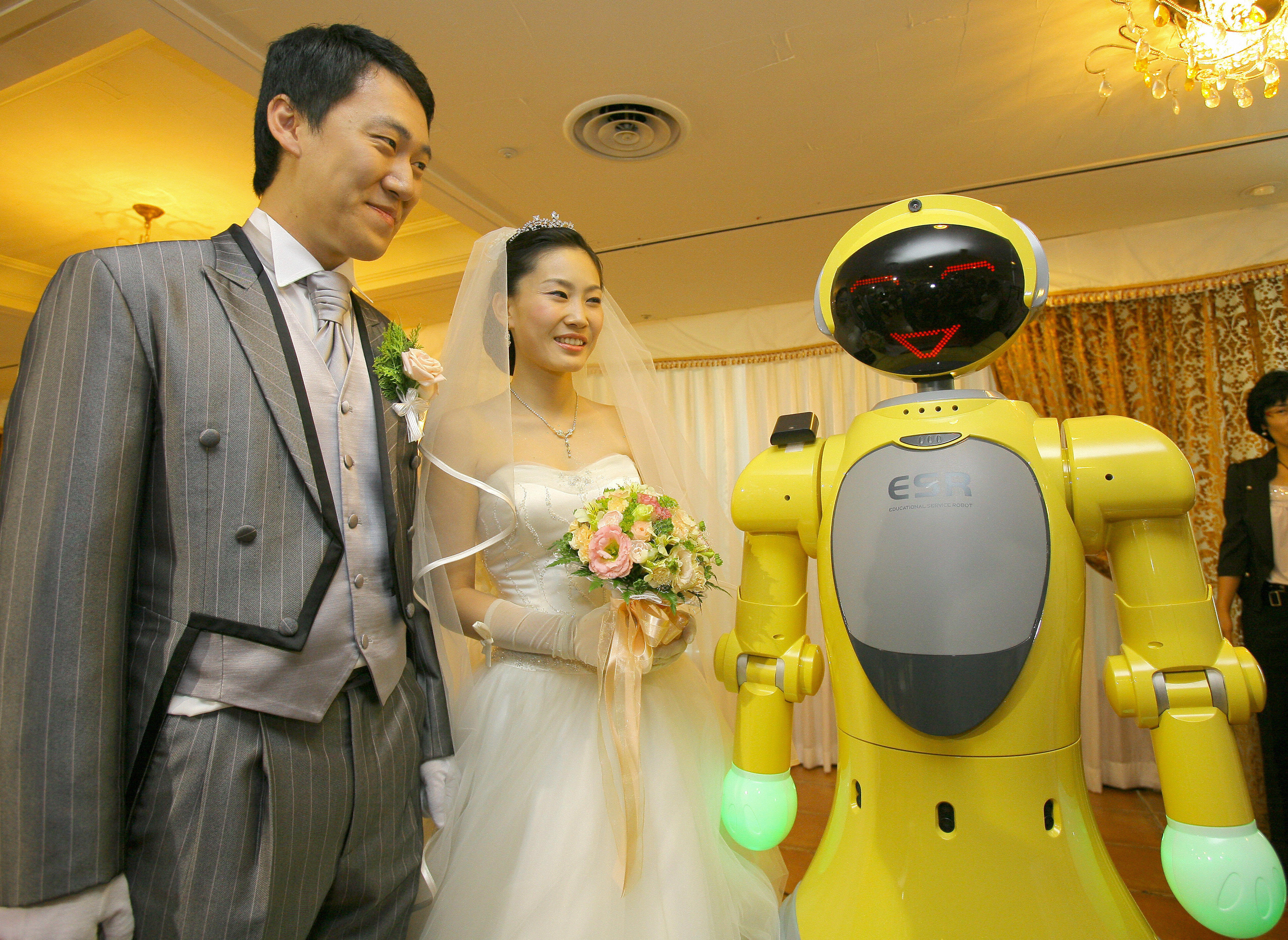 Humans could be marrying robots by 2050, claims robot expert - Big Think