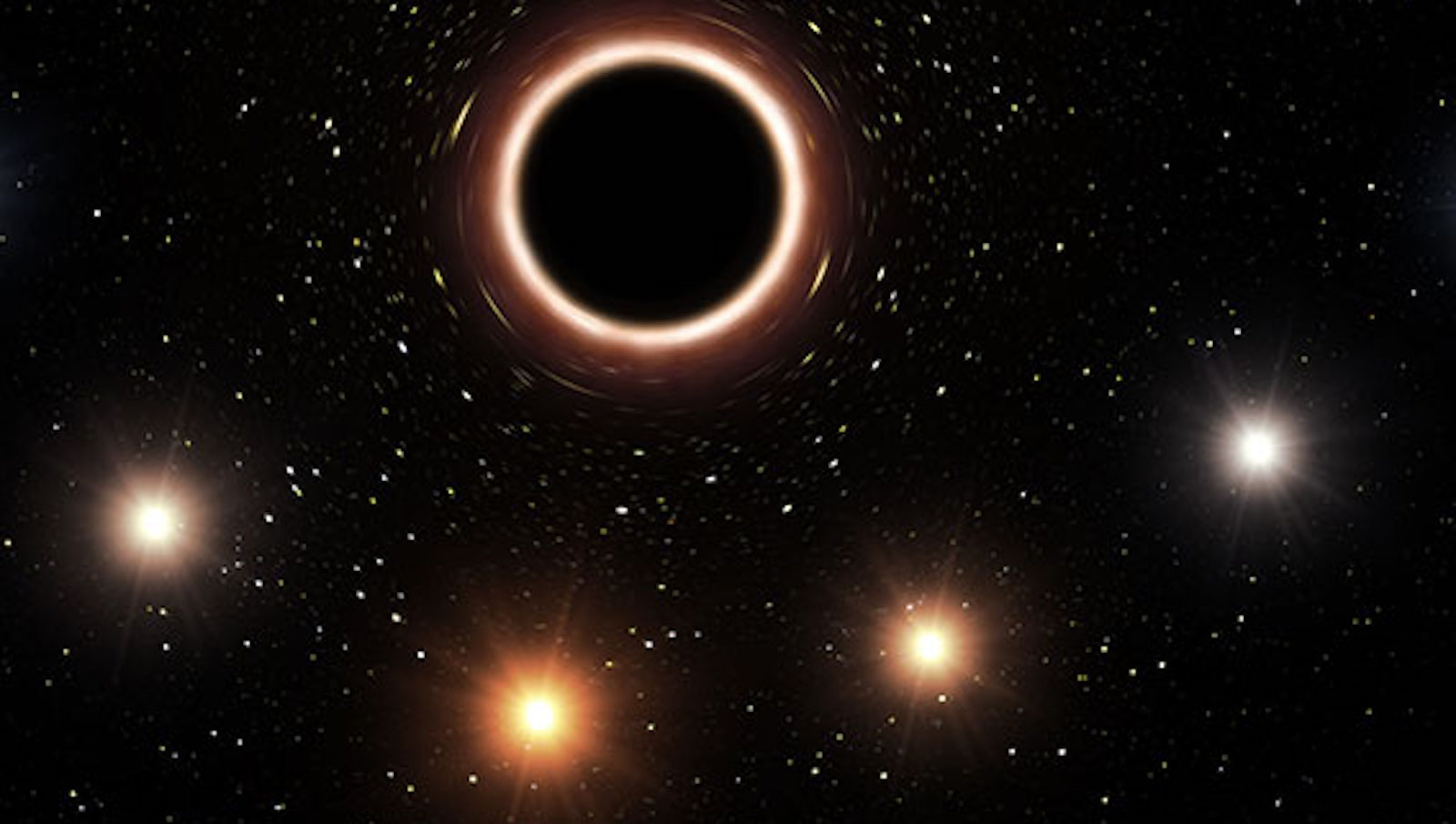 A star and a black hole: Einstein’s general theory of relativity gets ...