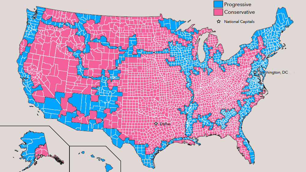 Why Trumpistan Is So Much Bigger Than Clintonesia - Big Think